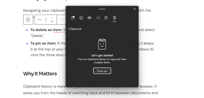 How to Enable Clipboard History on Windows 11 and 10